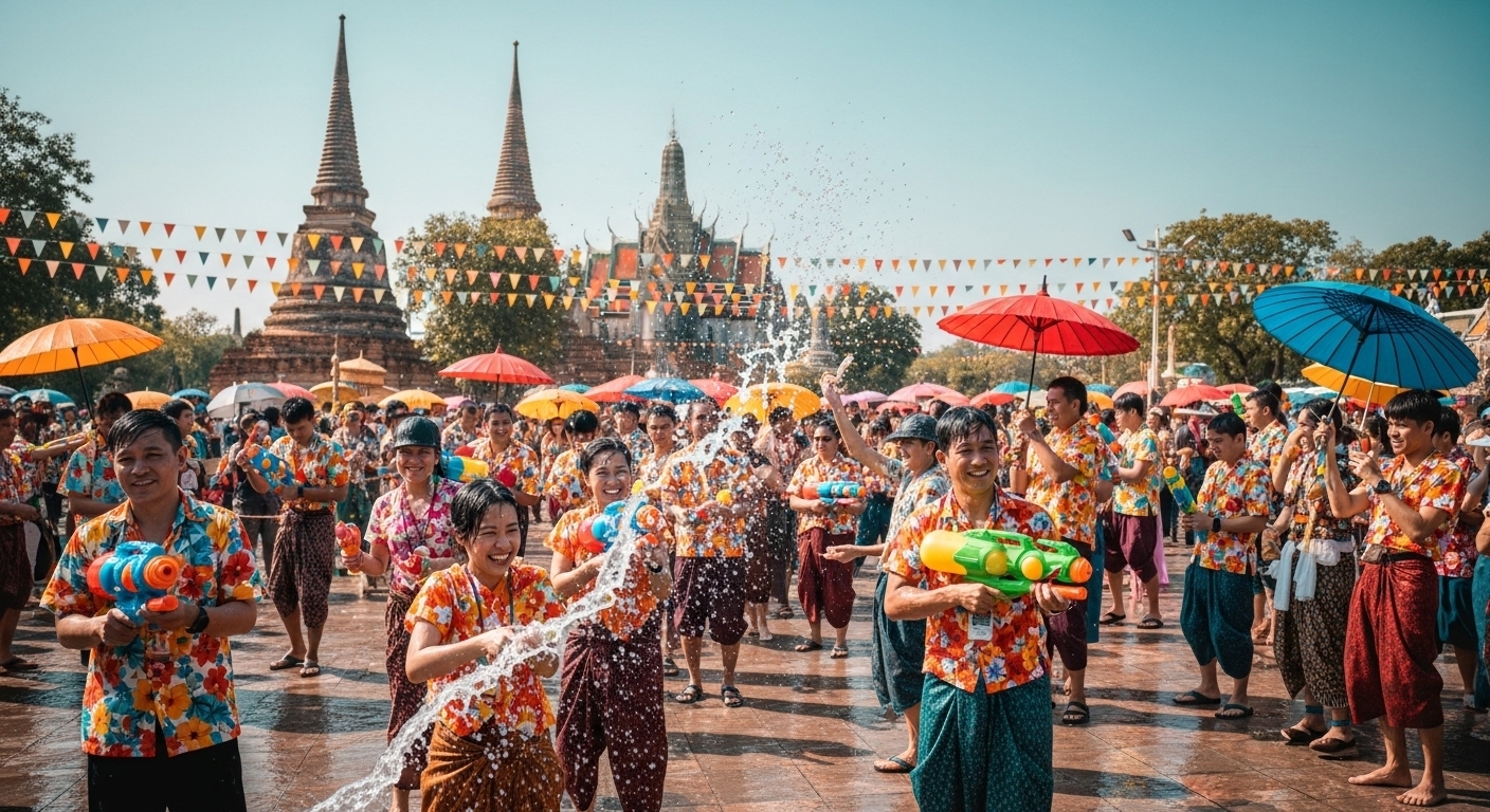 Plonger au cœur de songkran : participer aux célébrations du nouvel an ...